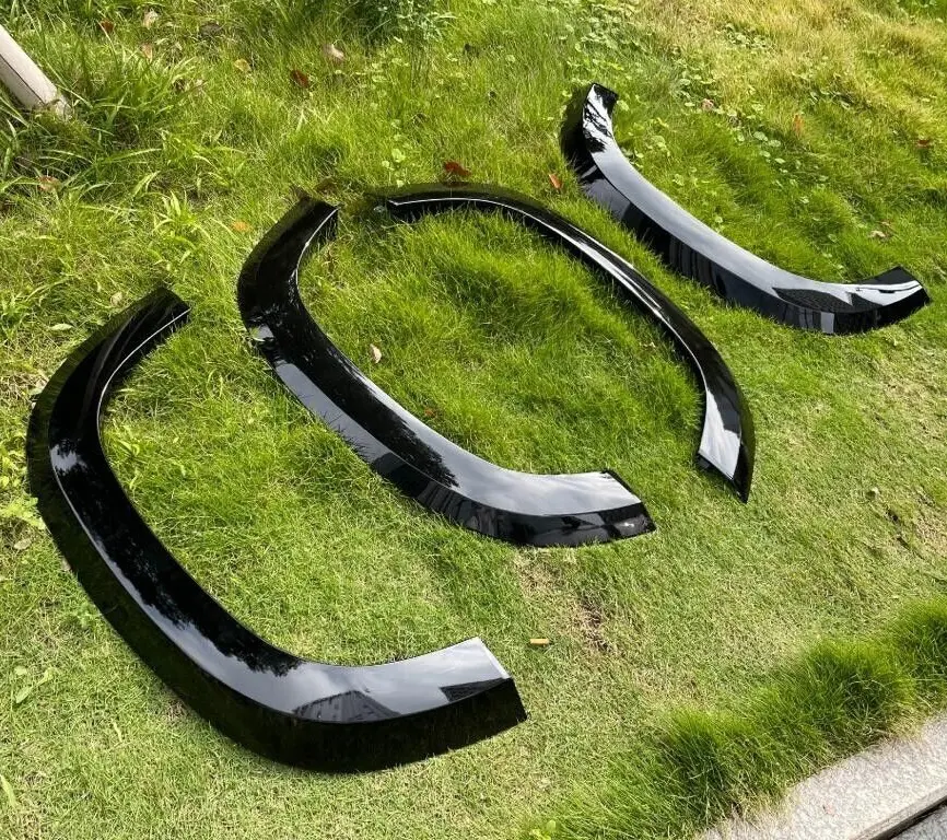 HW Black Wheel Arch Fender Flares 4 PCS Set for Land Rover Defender 90 ...