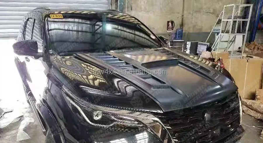 HW 4x4 Car Hood Bonnet Protector Cover For Toyota Fortuner 2021+ - Buy ...
