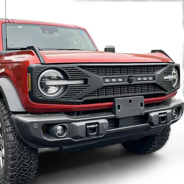 HW Car Grills with led for Bronco 2021+ - Buy Grills with led, Grills ...